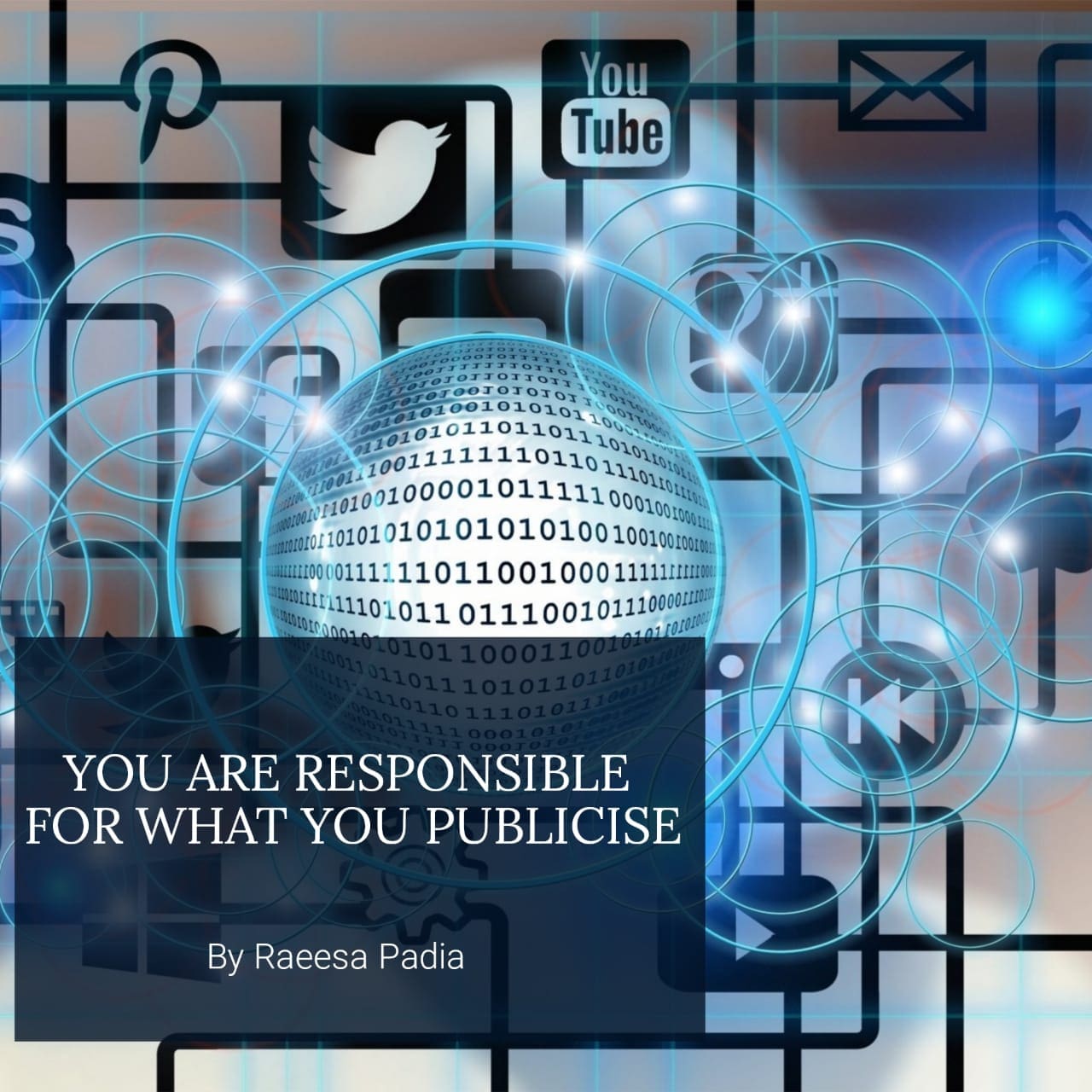 You Are Responsible for What You Publicise | Raeesa Padia